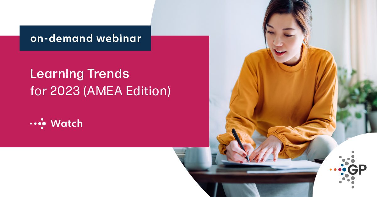 Learning Trends for 2023: APAC | Webinar | GP Strategies